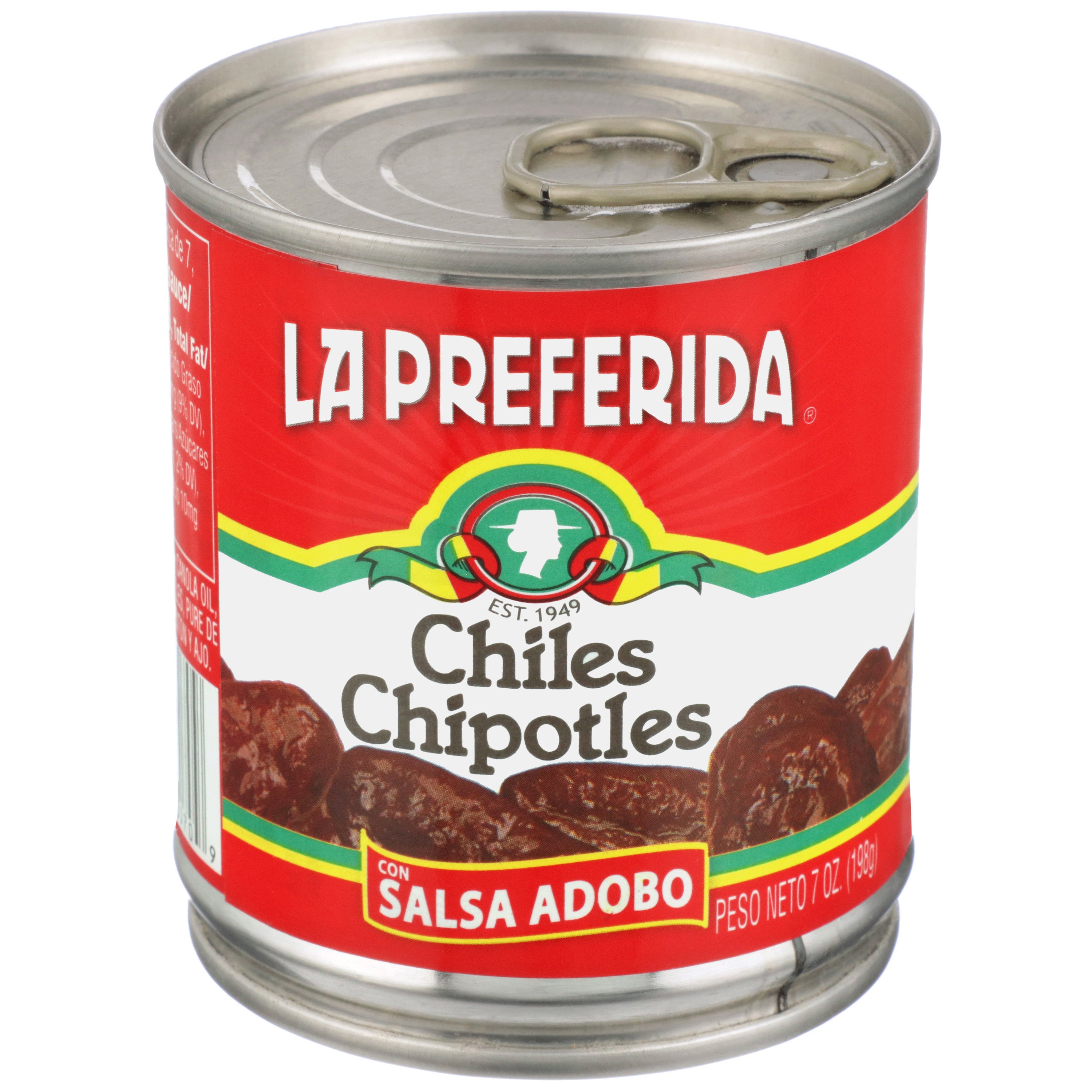 Whole Chipotle Peppers - Hot, 7oz can – La Preferida